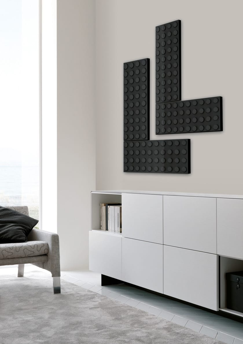 Hot-water electric steel decorative radiator BRICK By SCIROCCO H design ...
