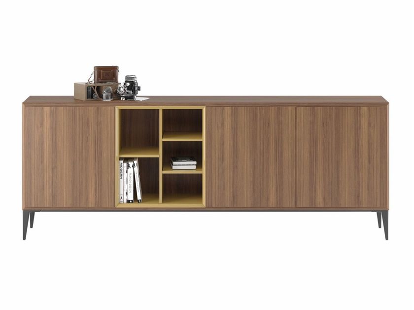 Office storage unit with hinged doors BRICK By Ersa