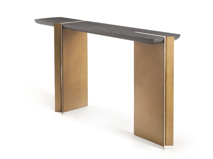 BRIDGE Rectangular console table By ENNE | design Maurizio Manzoni