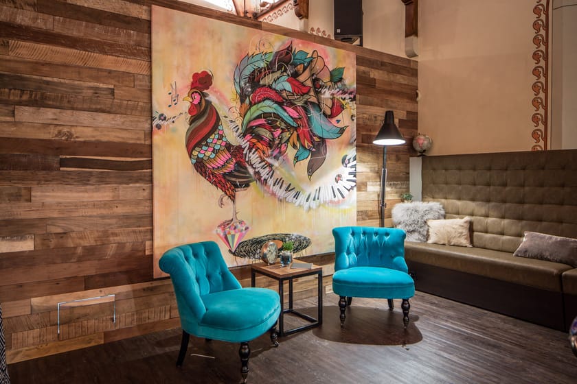 Revestimiento de pared 3D de madera para interiores BRIDGES By ...