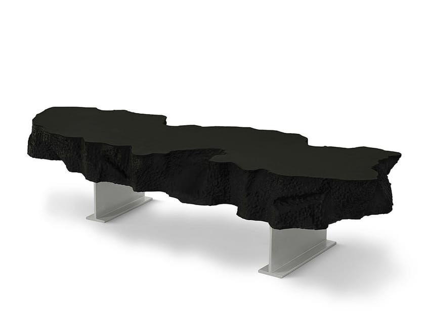 BROKEN SERIES Panca in poliuretano By Gufram | design Snarkitecture