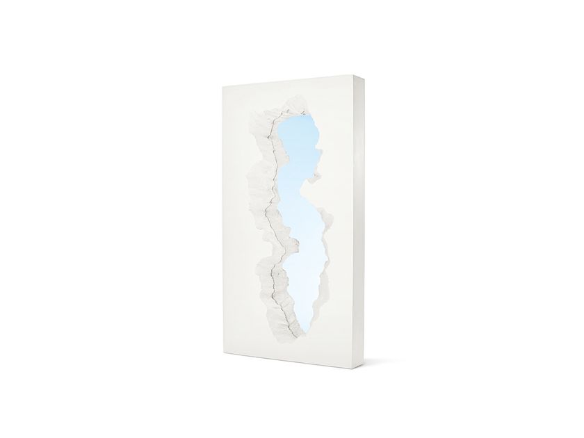 Framed mirror BROKEN MIRROR By Gufram design Snarkitecture