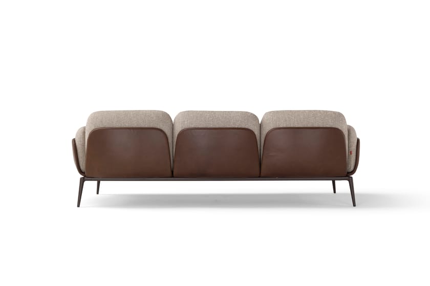BROOKLYN 3 seater fabric sofa By AMURA | design Stefano Bigi