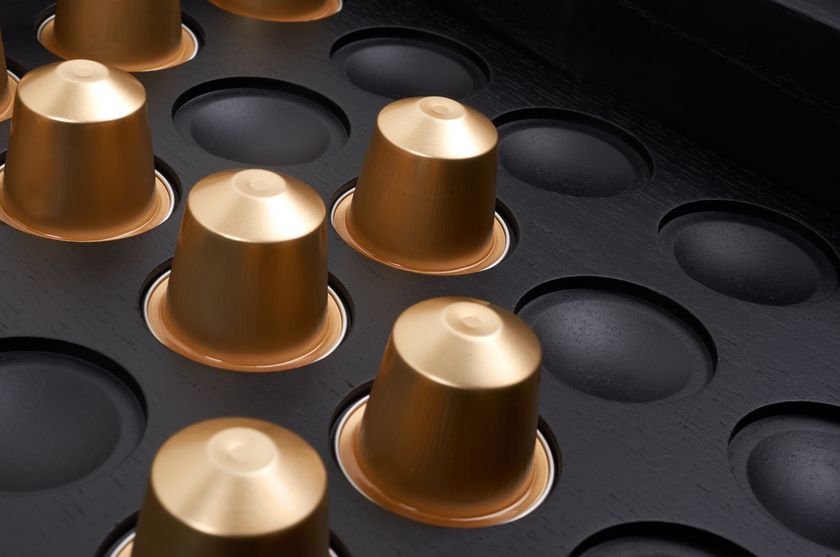 Divider for wooden drawers with set of cups BT45 COFFEE EXPERIENCE By BT45