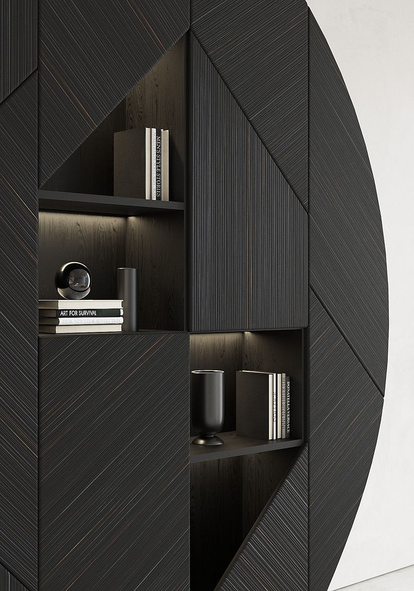 BT45 MOON storage wall By BT45 design Natasha Shtapauk