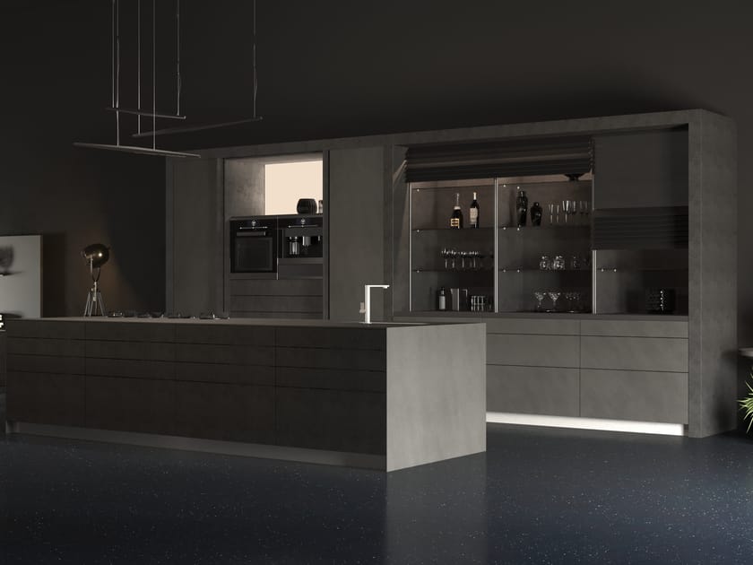 Stone kitchen with island BT45 XS By BT45