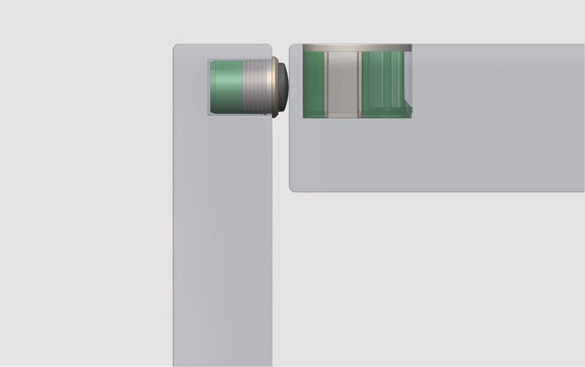 Door damper for hinge BUD By GARBARINI