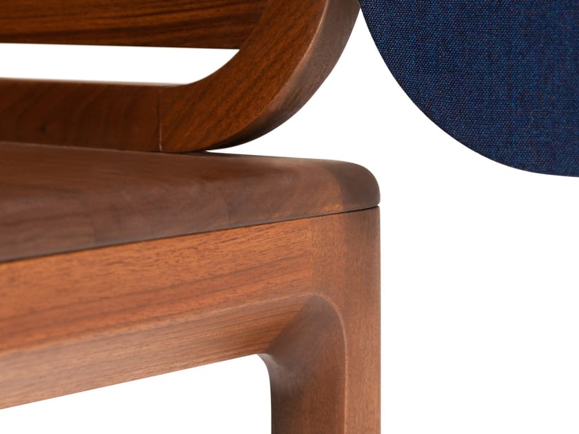 Rectangular solid wood writing desk with drawers BUD By Woak design Ado ...