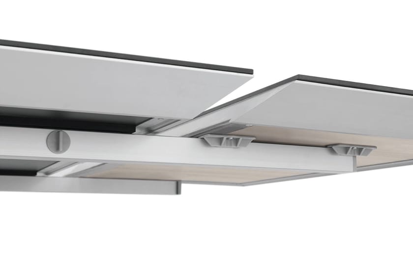 BUILDING | Glass table Extending rectangular glass table By Sedit