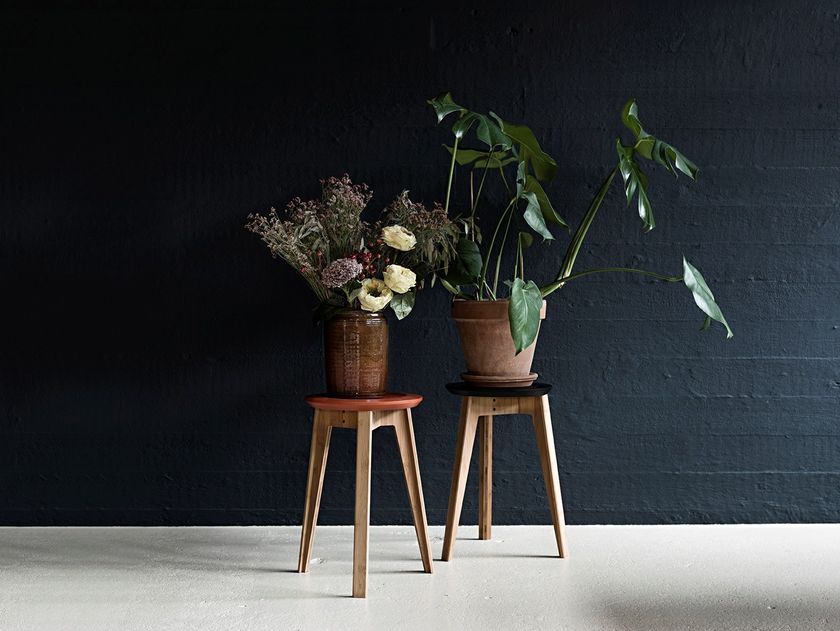 Bamboo stool BUTTON STOOL By We Do Wood
