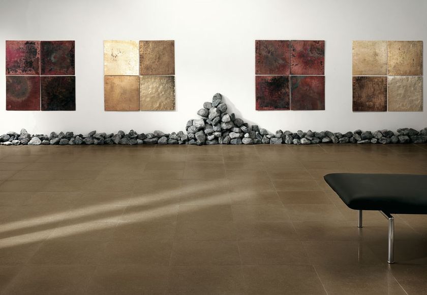 BUXY - NOISETTE Porcelain stoneware wall/floor tiles with stone effect ...