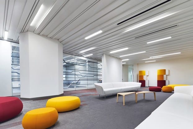 Metal ceiling tiles Multi Panel ceiling system By HunterDouglas ...