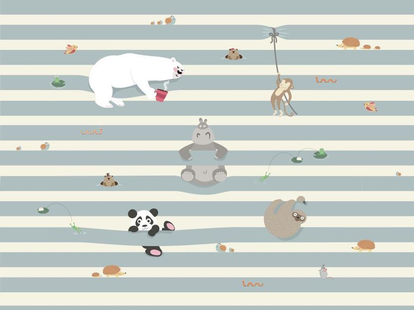 GLI EQUILIBRISTI Wallpaper By Baby Design Wallpaper