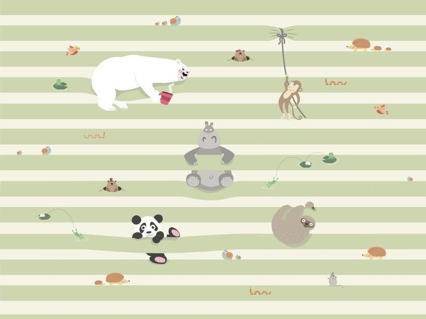 GLI EQUILIBRISTI Wallpaper By Baby Design Wallpaper