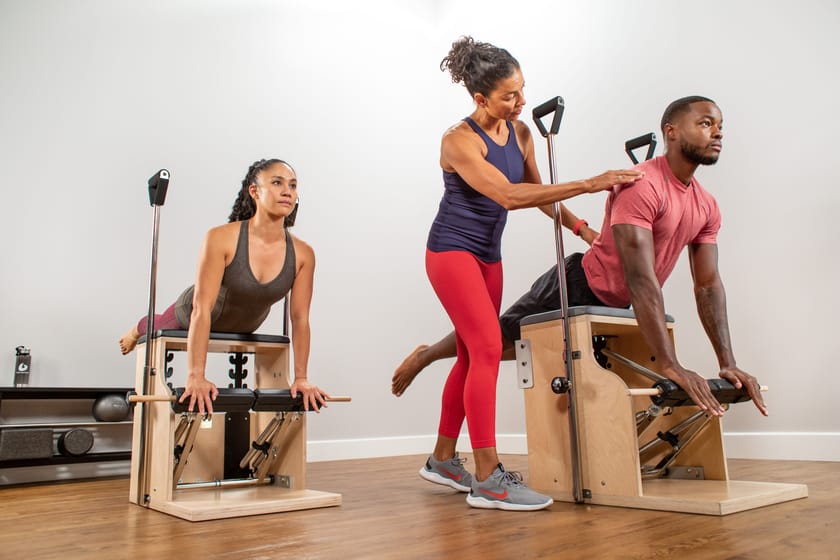 COMBO CHAIR Pilates reformer By Balanced Body