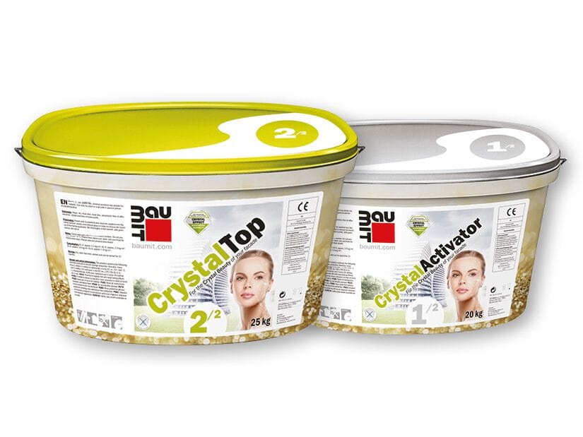 BAUMIT CRYSTALSET Exterior finish By Baumit