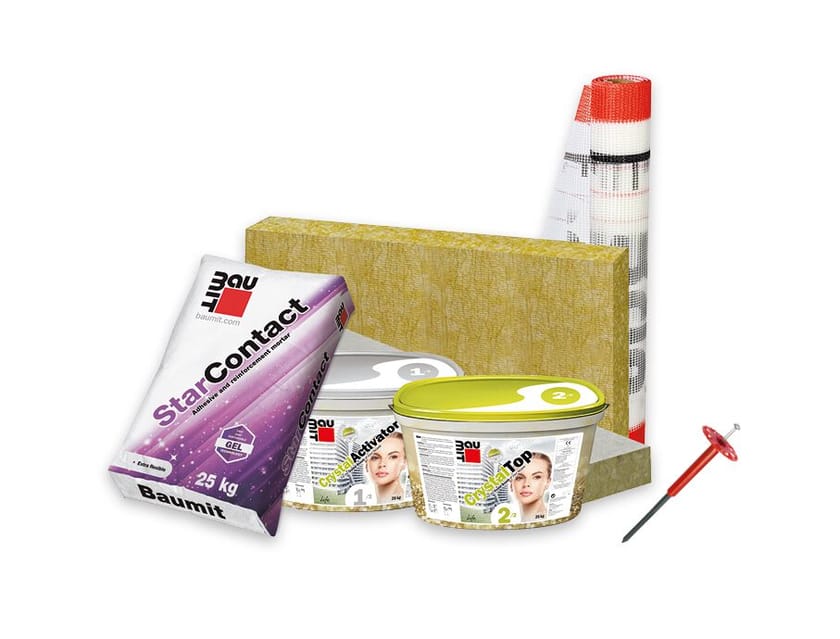 BAUMIT CRYSTALSET Exterior finish By Baumit