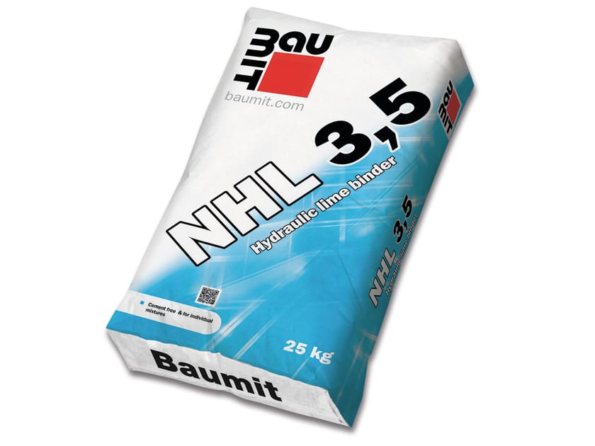 NHL 3,5 Intonaco a base di calce idraulica e idrata By Baumit