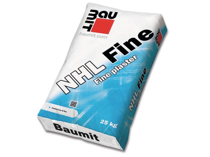 NHL FINE Enduit à base de chaux hydraulique et hydratée By Baumit