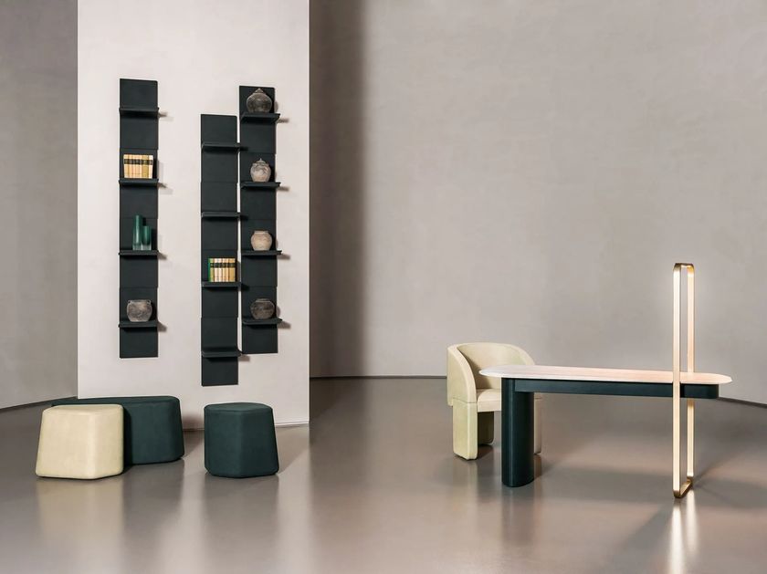 ELLIPSE LIGHT UP Writing desk By Baxter | design Federico Peri