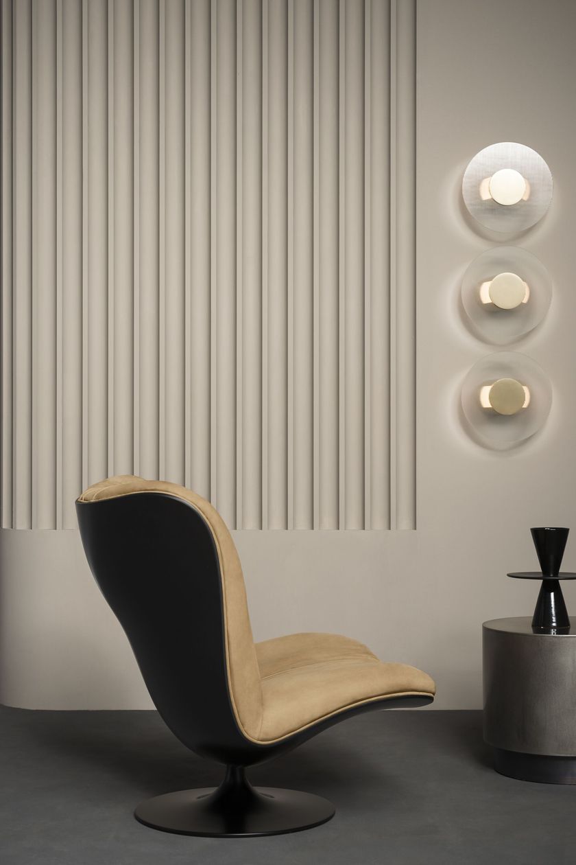 MARILYN Swivel armchair By Baxter | design Draga & Aurel