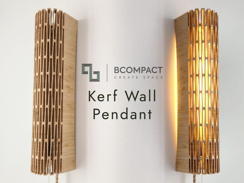 KERF WALL PENDANT Wall lamp By Bcompact