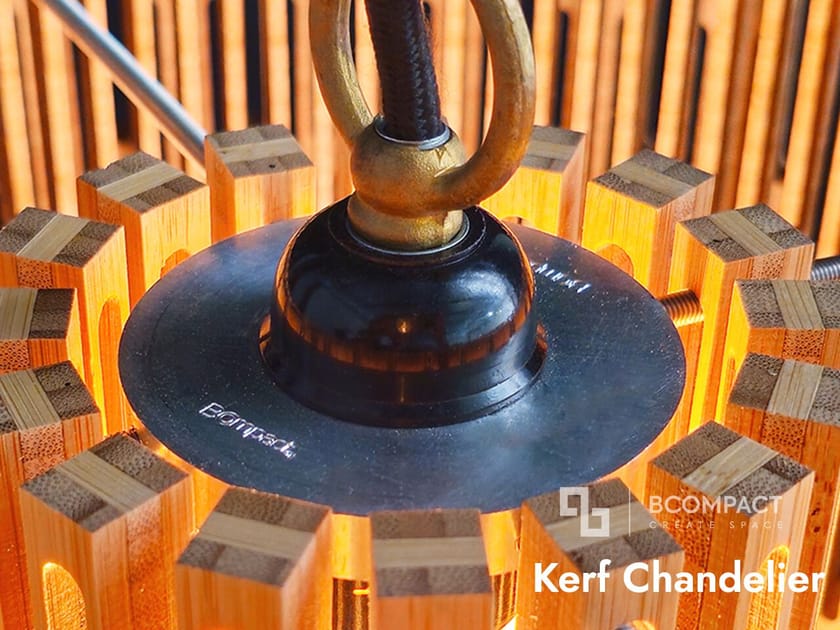KERF CHANDELIER Pendant lamp By Bcompact