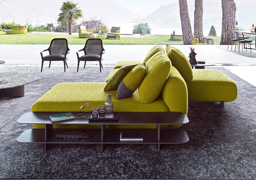 IGGY Double-sided modular fabric sofa By BertO