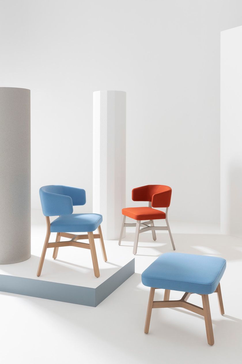 CROISSANT 571 椅子 By Billiani | design Emilio Nanni