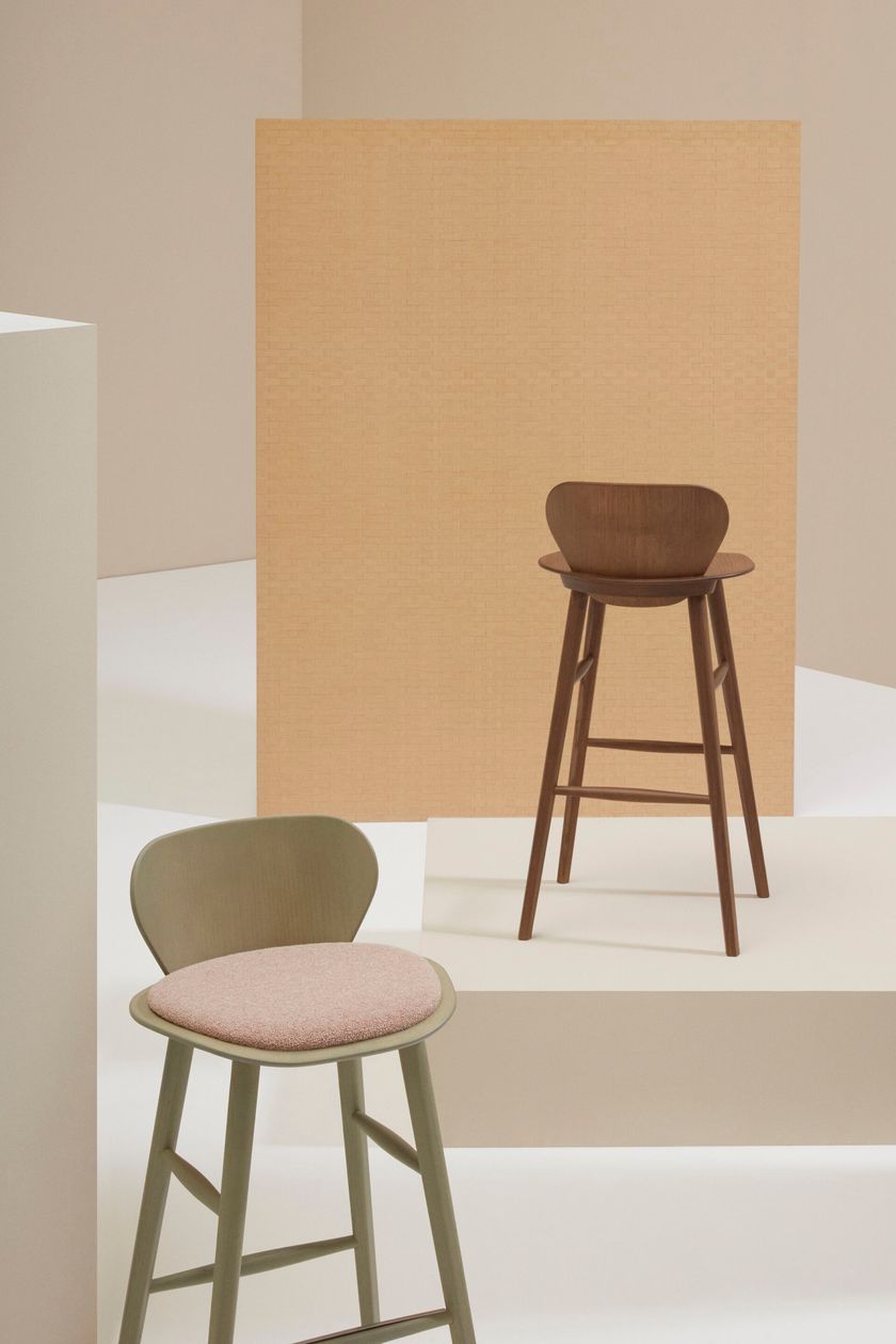 EDELWEISS Stool By Billiani