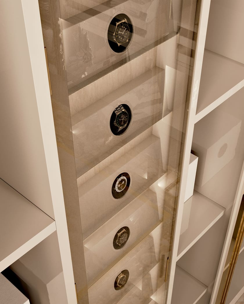 INFINITY Walk-in wardrobe By Bizzotto Italia