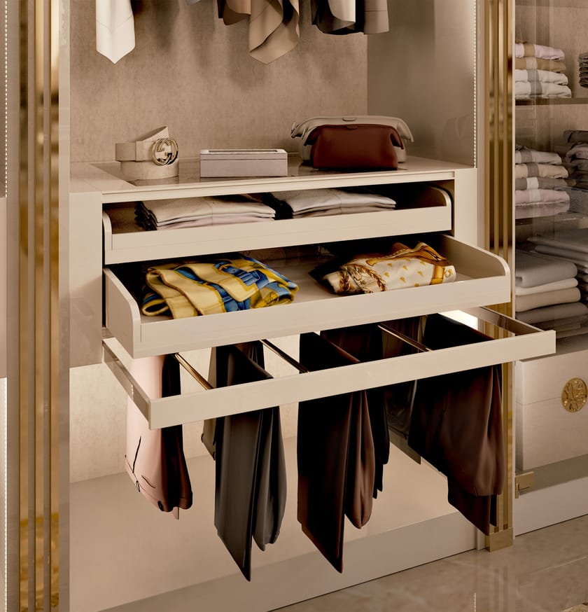 INFINITY Walk-in wardrobe By Bizzotto Italia