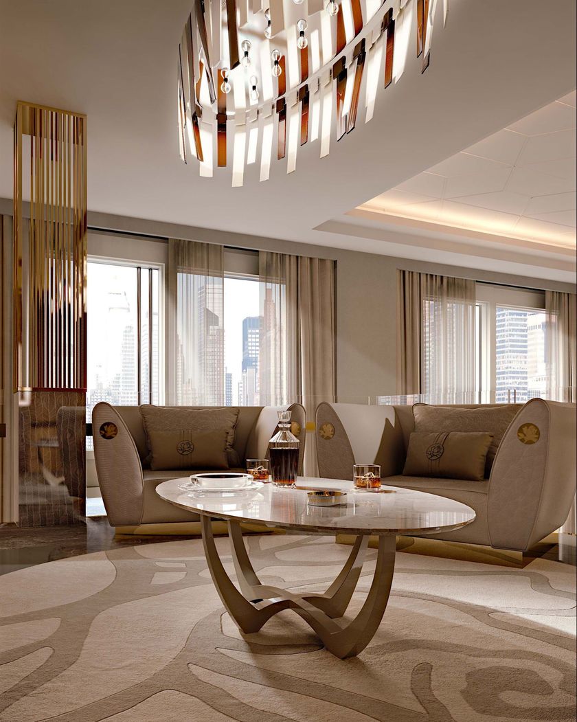 SYMPHONY Coffee table By Bizzotto Italia