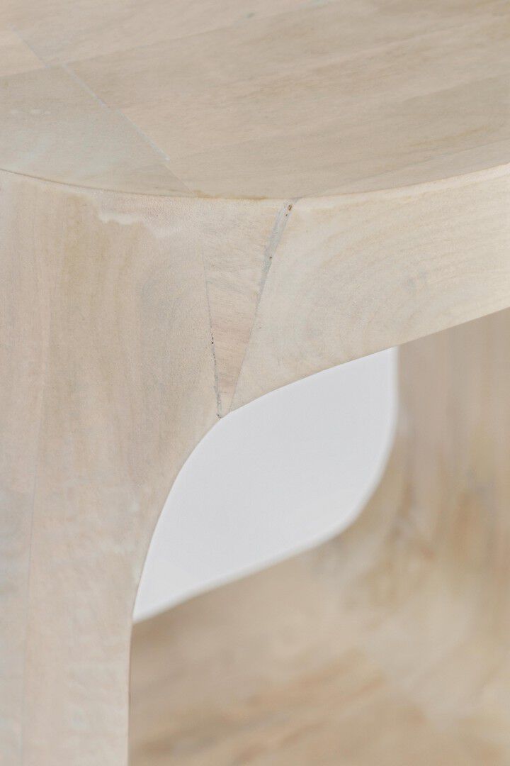 LOPEZ Round Mango coffee table By Bizzotto