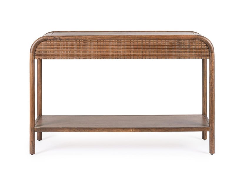 SANAT Rectangular Mango console table By Bizzotto