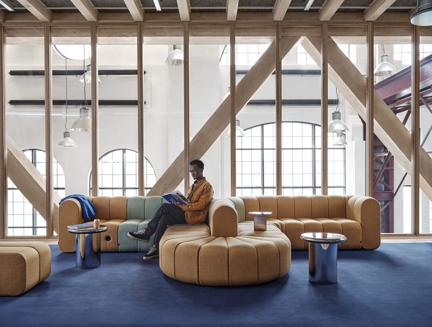 BOB SPLIT Modular fabric sofa By Blå Station | design Stefan Borselius ...