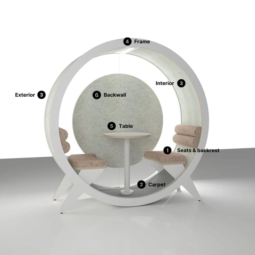 BlockO TWO Office booth By BlockO.design