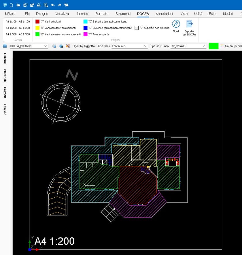 BlumatiCAD DOCFA Disegno tecnico CAD 2D 3D By Blumatica