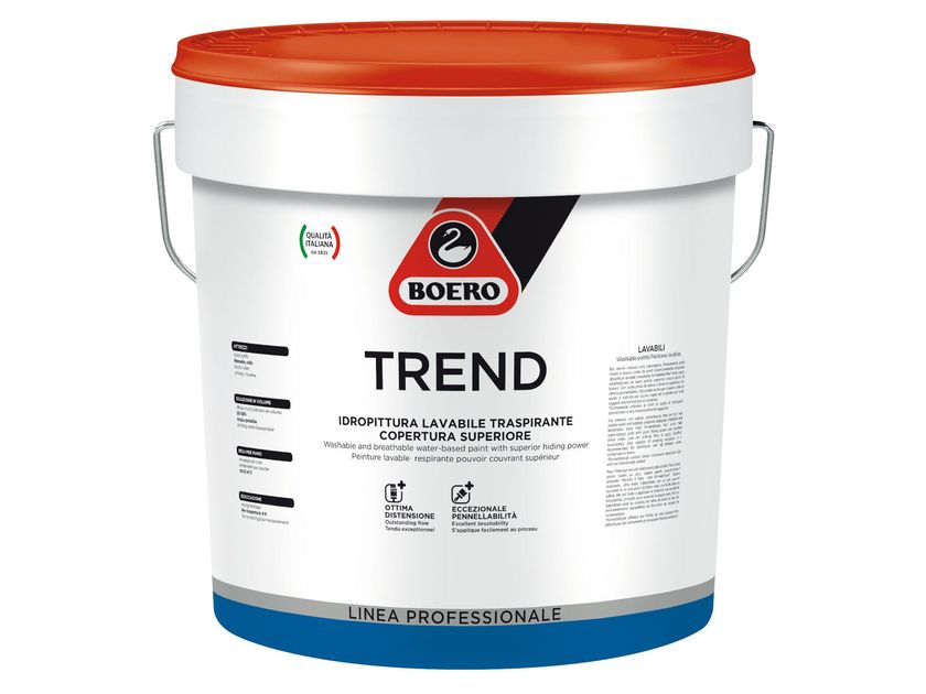 TREND Washable water-based paint By Boero