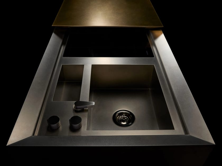 K2 – BRASS EDITION EXCLUSIVE KITCHEN – 25TH ANNIVERSARY 2000/2025 炉灶 By ...