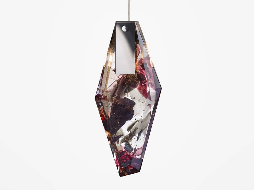 FRAGMENTS SHORT LED glass pendant lamp By Bomma