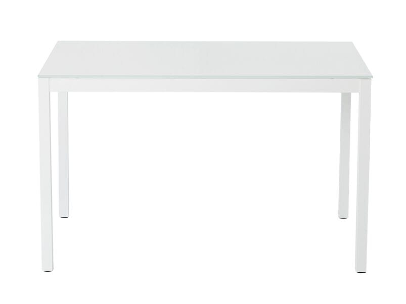 DIESIS OUTDOOR Crystal and steel garden table By Bontempi Casa