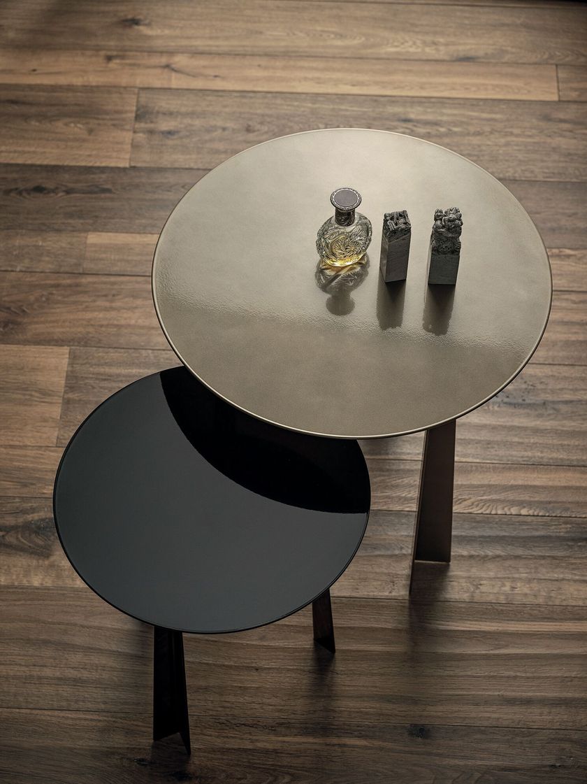 TAO Steel coffee table By Bontempi Casa
