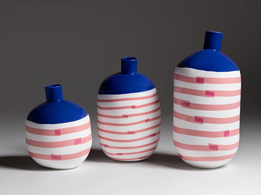 RUBAN VOLE' Vase By Bosa