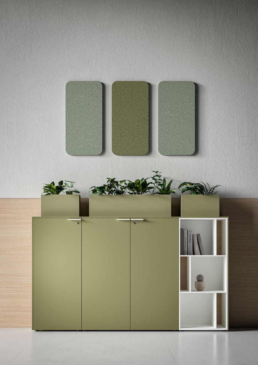 ABA Oak office storage unit By Bralco