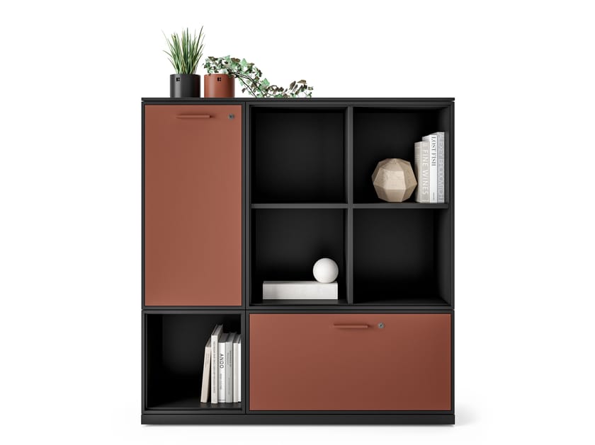 UBI Modular office storage unit By Bralco | design Gianantonio Perin ...