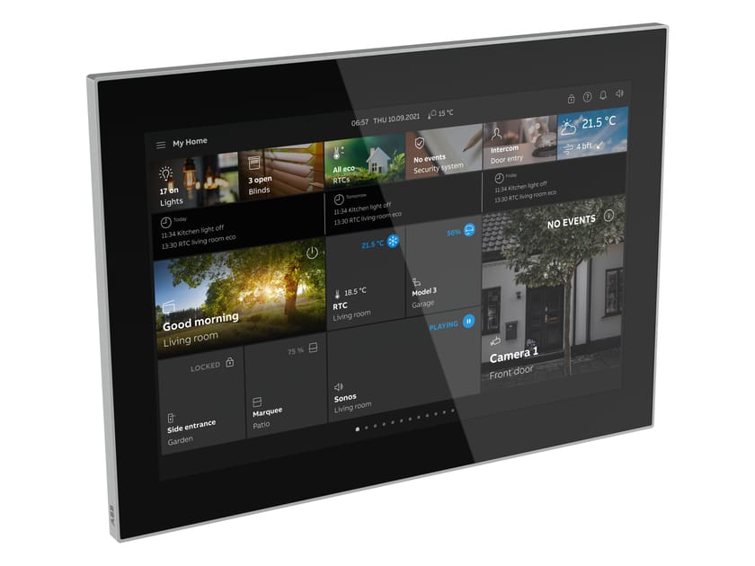 BUSCH-SMARTTOUCH® 10" Interfaccia per sistemi domotici By Busch-Jaeger