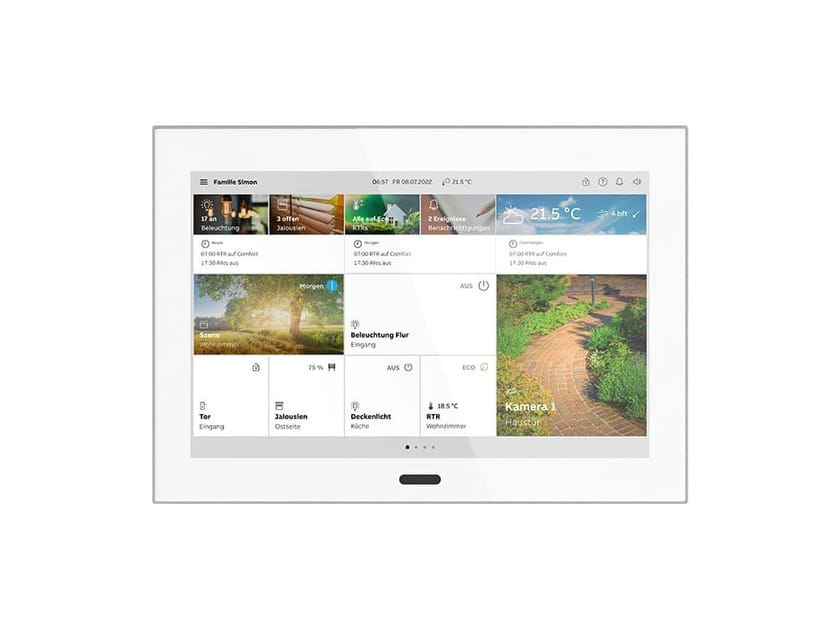 BUSCH-SMARTTOUCH® 10" Interfaccia per sistemi domotici By Busch-Jaeger