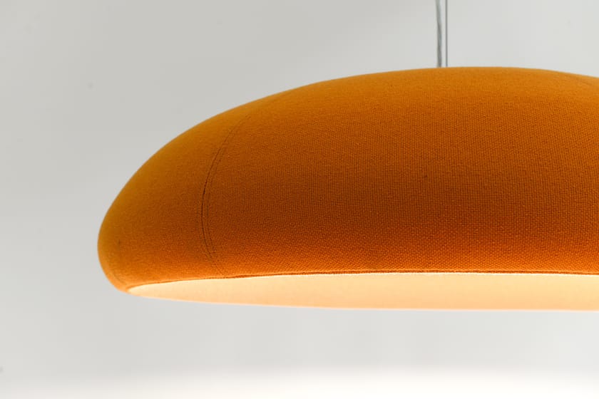 BuzziDome LED fabric pendant lamp By BuzziSpace