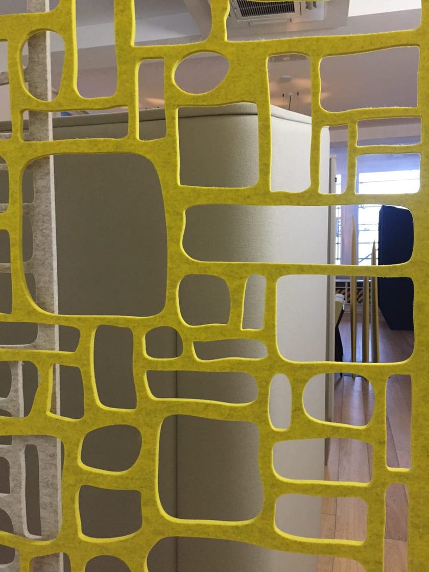 BuzziFalls Hanging felt room divider By BuzziSpace | design Sas ...